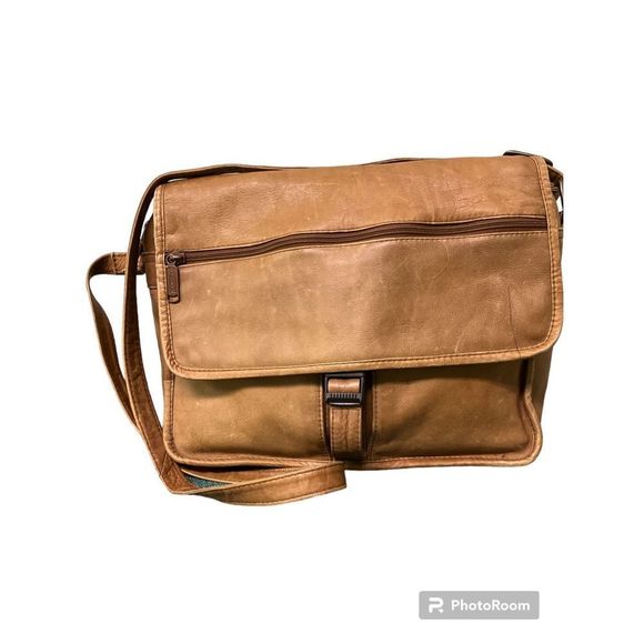 Cortez | Bags | Cortezleather Messenger Bag Satchel Handmade Tan ...